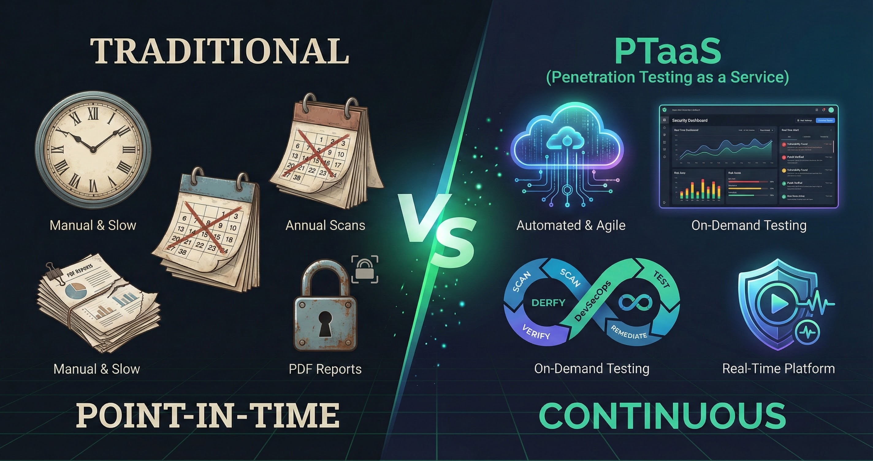 PTaaS vs Traditional Penetration Testing: Complete 2025 Comparison ...